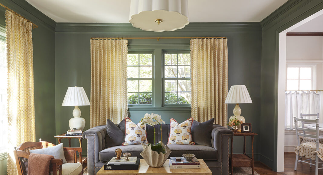 Sarah Moore Revitalizes a Classic Hollywood Home with Bold Hues
