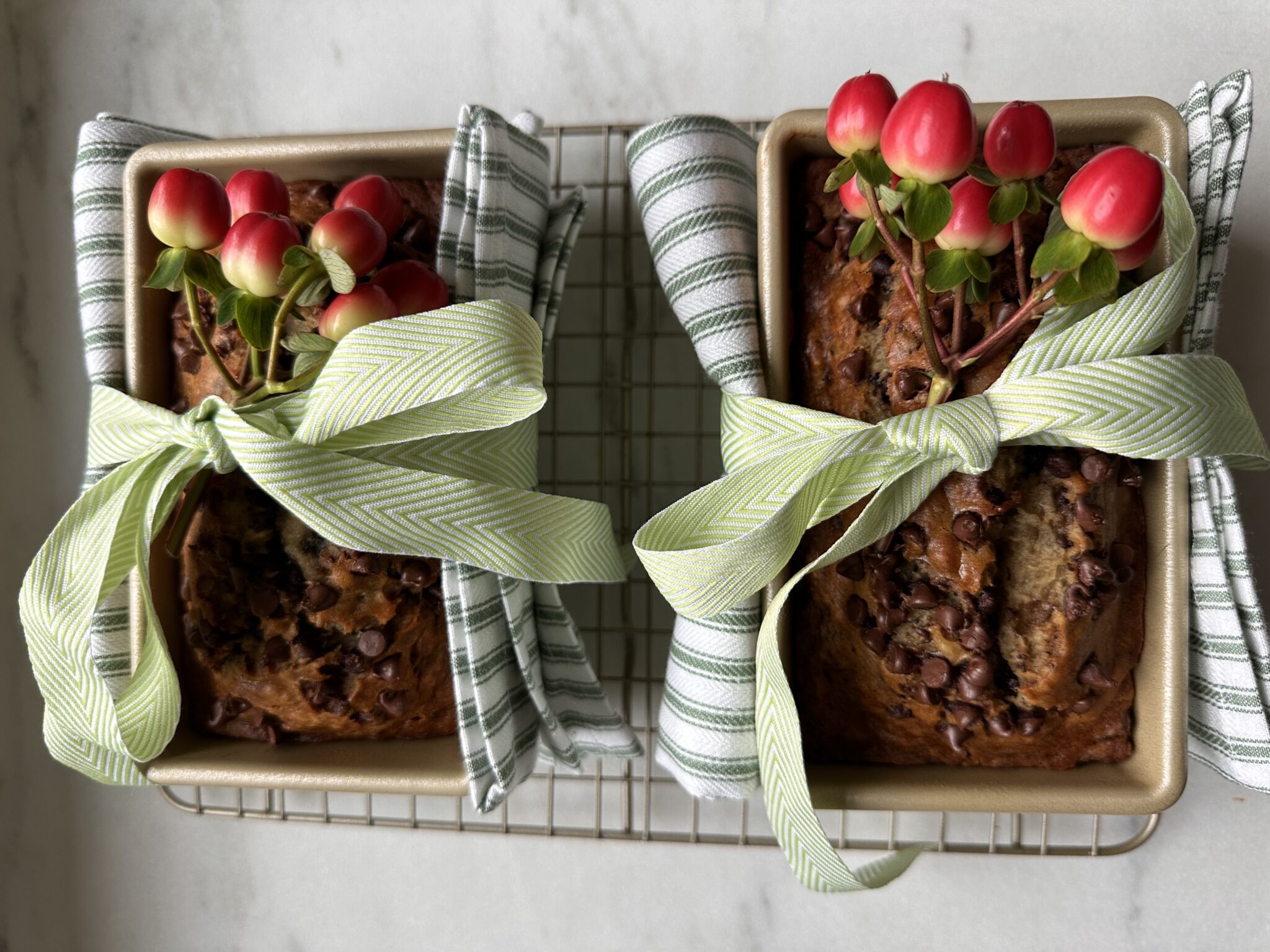 One-Bowl Chocolate Chip Banana Bread Recipe